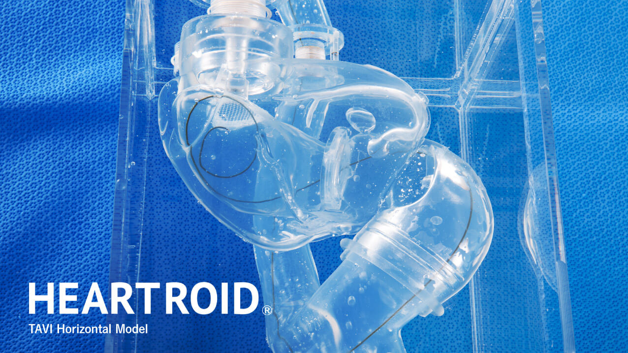 TAVI Horizontal Model｜HEARTROID｜心臓カテーテルトレーニングシステム